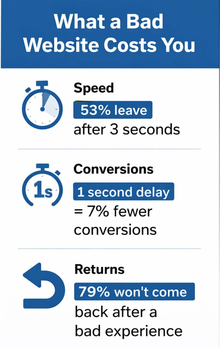 Website Design Near Me: Why Your Site Is Costing You Sales